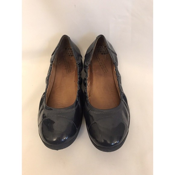 Fitflop | Shoes | Fitflop Womens Ff2 Fpop Ballerina Ballet Leather Pump ...